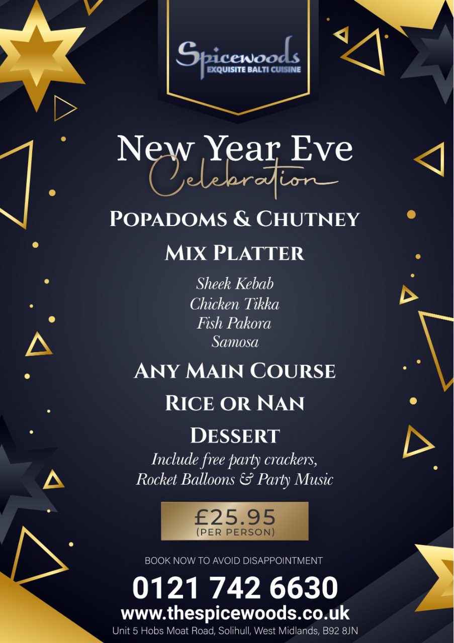SPICEWOODS Solihull| 20% OFF* Book & Order Online - Booking